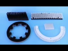 PVC Nylon Industrial Bristle Brush Board CNC Punch Dust Collector