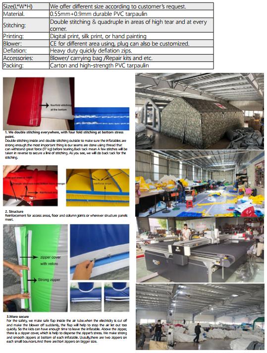 Hot Selling Commercial Children Jumping Bouncy Castle PVC Tarpaulin Bouncy 3