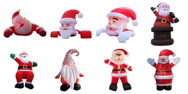 Giant 26ft Inflatable Santa Claus Christmas Decorations  Christmas Party 1
