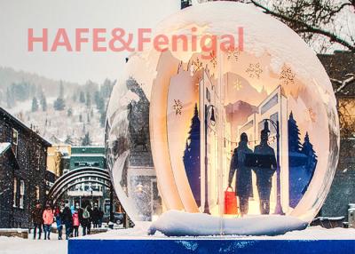 중국 4m 6m 장식 팽창 기구는 지속적 겨울 흥겨운 분위기를 방수 처리합니다 판매용