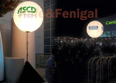 중국 장식 부풀게할 수 있는 LED 라이트 풍선 400w 800w RGB 야영 파티 야외이 90 센티미터 판매용