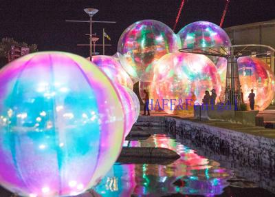 Cina PVC ermetico gonfiabile iridescente 5m del grado commerciale di pubblicità della palla dello specchio in vendita