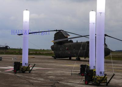 China Portable Inflatable Lighting Tower Emergency System HMI1000W 5M 360 Degree for sale