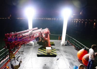 中国 ポータブル充気灯台塔 緊急広告 Hmi 1000Wポリシルク 販売のため