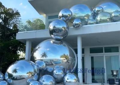 China Decorative Sphere Inflatable Mirror Ball Custom Large PVC Various Colors 3m for sale