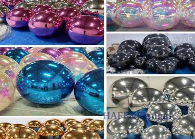 China Decorative Sphere Inflatable Mirror Ball Custom Large PVC Various Colors 3m for sale