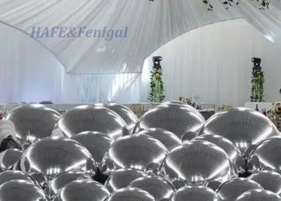 China Large Event Decoration PVC Floating Balloon Esferas Inflables Decorative Mirror for sale