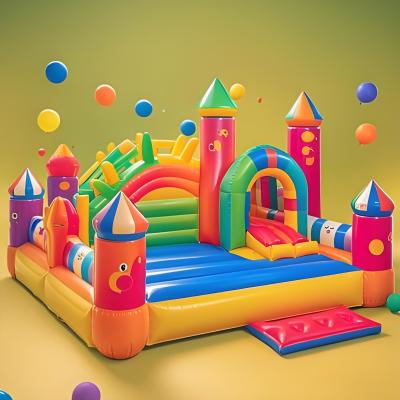 China Hot Selling Commercial Children Jumping Bouncy Castle PVC Tarpaulin Bouncy for sale