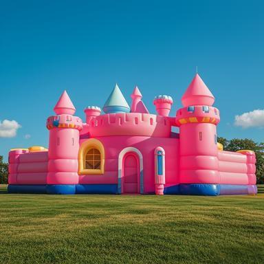 China Ages 5-12 inflatable water slides  PVC  giant inflatable slide 3*3*2.5m 4*4*3m inflatable jumping castle with Blower for sale
