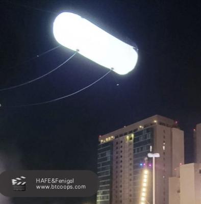 China 1.8kw Tube Helium Led DMX Control Open Indoor And Street Scenes Film Lighting Balloon for sale