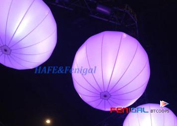 Cina 800w RGB LED Event Illuminazione Pallone Per Festa di Nozze Pubblicità Personalizzazione in vendita