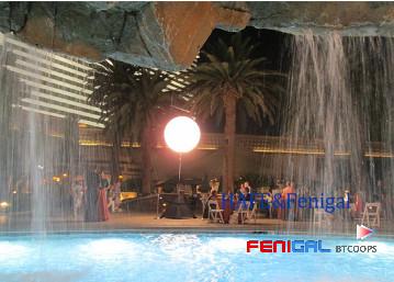 Cina 800W Luce a LED gonfiabile con lampada alogenica, illuminazione a LED gonfiabile per eventi Luce di decorazione di palloncini in vendita