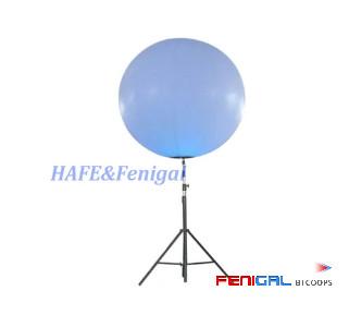 China Wedding And Party Inflatable RGB LED Event Lighting Balloon With Tripod Stand for sale