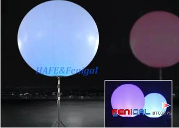 중국 웨딩 및 파티 튀는 RGB LED 이벤트 조명 풍선 판매용