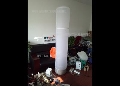 China Night Decoration Inflatable Light Tower 400W , 4 M Events Column Blow Up Light Tower for sale
