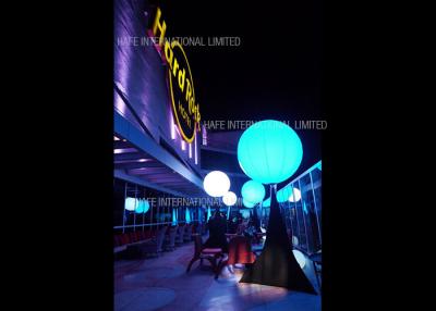 中国 ムーサ色シリーズ膨脹可能な導かれた軽い夜装飾注文ポリ塩化ビニールのロゴ外で 販売のため