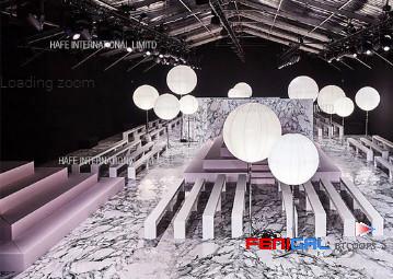 中国 230 V 1.2 M 三脚式イベント照明気球 装置 空気で膨らませる 400 W メタルハリドランプ 販売のため