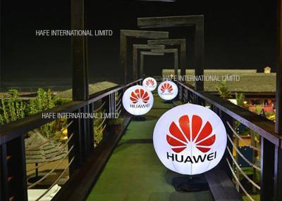 China Advertising Inflatable Lighting Decoration  , LED RGB Inflatable Pool Lights Balloon Water Floating for sale