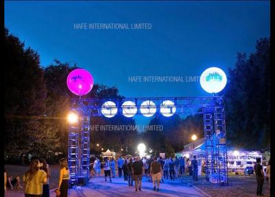 中国 水晶地上の膨脹可能な水LED 36Wを変える浮遊気球ライト16色 販売のため