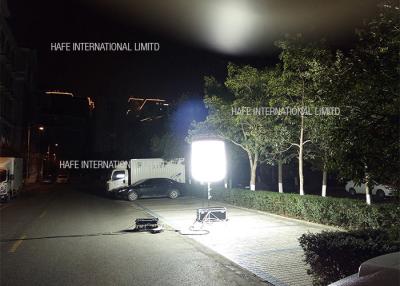 China HMI Led Tripod Construction Work Lights , 2400W Big Area Construction Site Stand Lamp Lights for sale