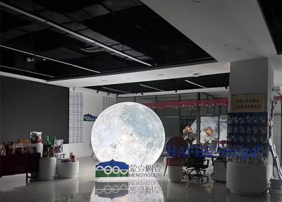 China Fully Printed Moon 2m 3m White / RGB LED Decorative Atmosphere Balloon Light for sale
