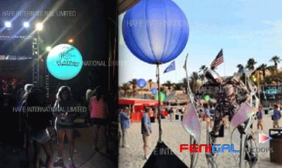 중국 동적 이벤트 조명 풍선 6500K RGBW 풍선 512 DMX 판매용