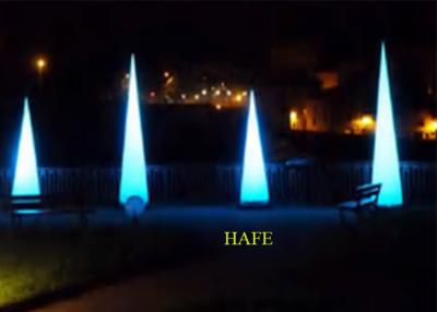 Cina 2m 3m Eventi luminosi Decorazione Coni gonfiabili LED Luce palloncino gonfiabile in vendita