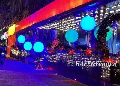 China RGBW Inflatable LED Balloon Light 400W Event Decoration Atmosphere Light Outdoor for sale
