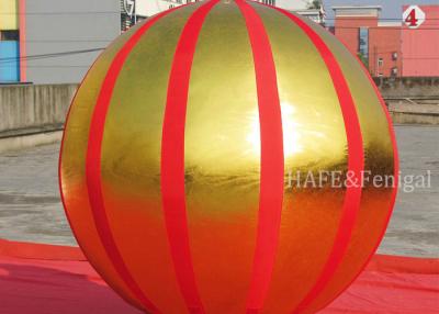 China 3M opblaasbare kleurstrook opblaasbare spiegelbal Activiteit Atmosfeer Decoratie Te koop