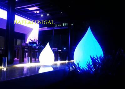 China Inflatable Lotus LED Balloon Light 50 Cm 1.6ft Base Constant Air-inflated for sale