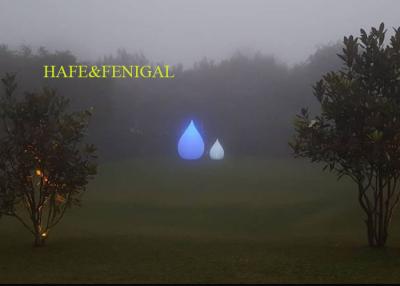 China Inflatable Lotus LED Balloon Light 50 Cm 1.6ft Base Constant Air-inflated for sale