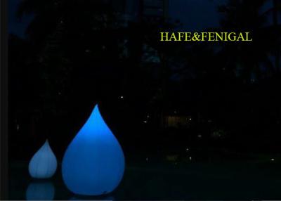 China Aufblasbare Träne / Wassertropfen LED-Ballonlicht ständig Luft aufgeblasen zu verkaufen