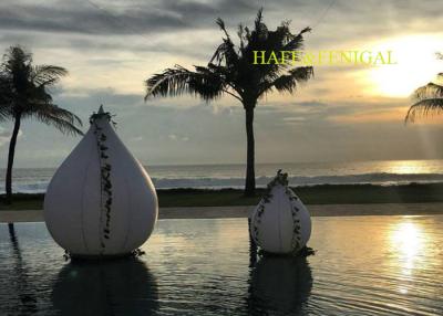 China Aufblasbare Träne / Wassertropfen LED-Ballonlicht ständig Luft aufgeblasen zu verkaufen