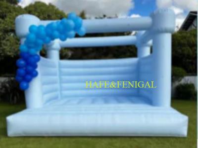 Cina Castello Blu gonfiabile personalizzato per matrimoni e compleanni per bambini in vendita