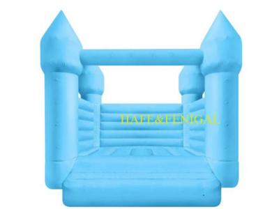 Cina Castello Blu gonfiabile personalizzato per matrimoni e compleanni per bambini in vendita