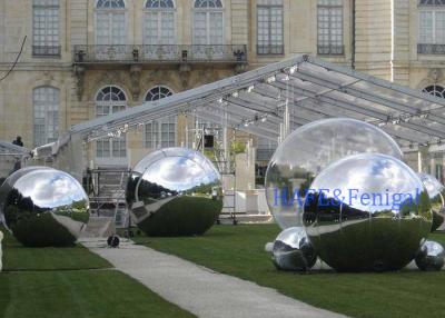 China 3M opblaasbare metalen bal spiegel bal buiten decoratie activiteit sfeer decoratie Te koop