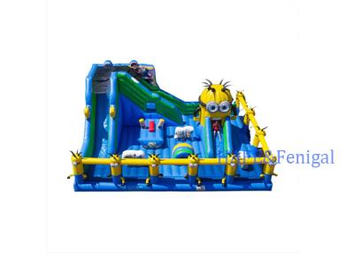 China Inflatable Theme Park Outdoor Inflatable Bouncy Castle Inflatable Fun City Playground for sale