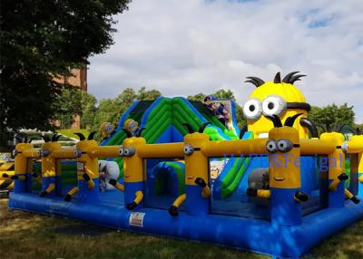 China Inflatable Theme Park Outdoor Inflatable Bouncy Castle Inflatable Fun City Playground for sale