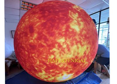 China Sol inflables de 2,5 m / 8 pies con luz con diseño de inflación continua en venta