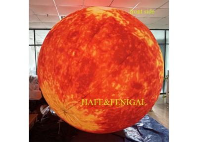 China Sol inflables de 2,5 m / 8 pies con luz con diseño de inflación continua en venta