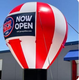 중국 커스텀 3.5m 12ft 핫 에어 풍선 모양 광고 풍선 지속적인 인플레이션 판매용