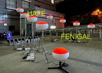 China 600w Led Safety Balloon Light Tower For Road And Building Repairs Lighting for sale
