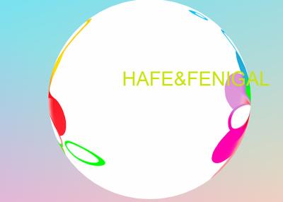 China Customizable Dia.5ft 1.5m Inflatable PVC Decor Balloon With Flower Pattern Printing for sale