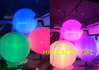 中国 ダイア1.6m / 5.2ft 400W LED RGBW DMX制御付きの色替える気球ライト 販売のため