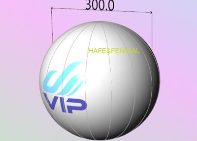 중국 10ft 3m 부풀이 광고 풍선 VIP 로고 인쇄 트러스 또는 천장에 장착 사용 판매용