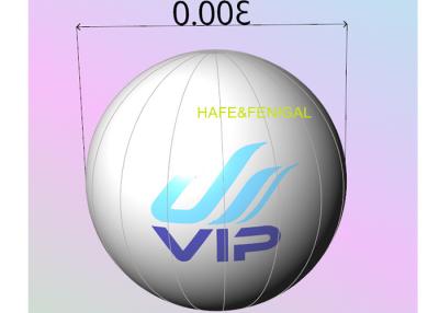 Китай 10ft 3m надувный рекламный шарик с печатью VIP логотипа продается