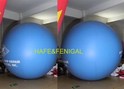 중국 7ft 블루 화이트 광고 풍선 로고 인쇄 천장에 장착 또는 트러스 사용 판매용