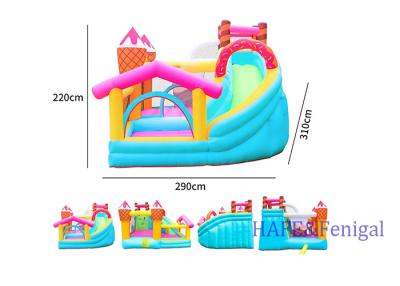 China Inflatable Jumping House Yard Games Kids Ice Cream Air Bouncing Jumping Castle Bounce House for sale