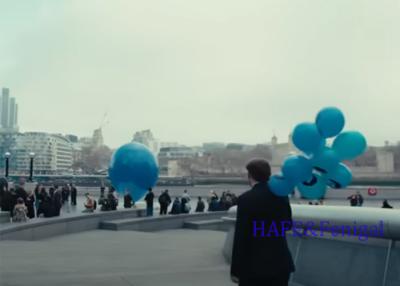 China 5m Giant Helium Ads Balloon Printed With Character'S Face For Promotion Of Broadcasting Company TV Drama for sale