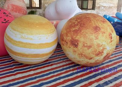 China 1-3m Balón de arte planetario con luz LED Atmosfera del evento Decoración Apoyo Personalización en venta